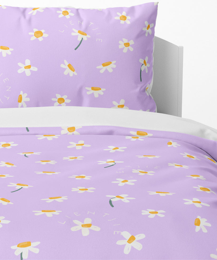 SWEET PURPLE DAISIES BEDDING – ahorsecalledapples