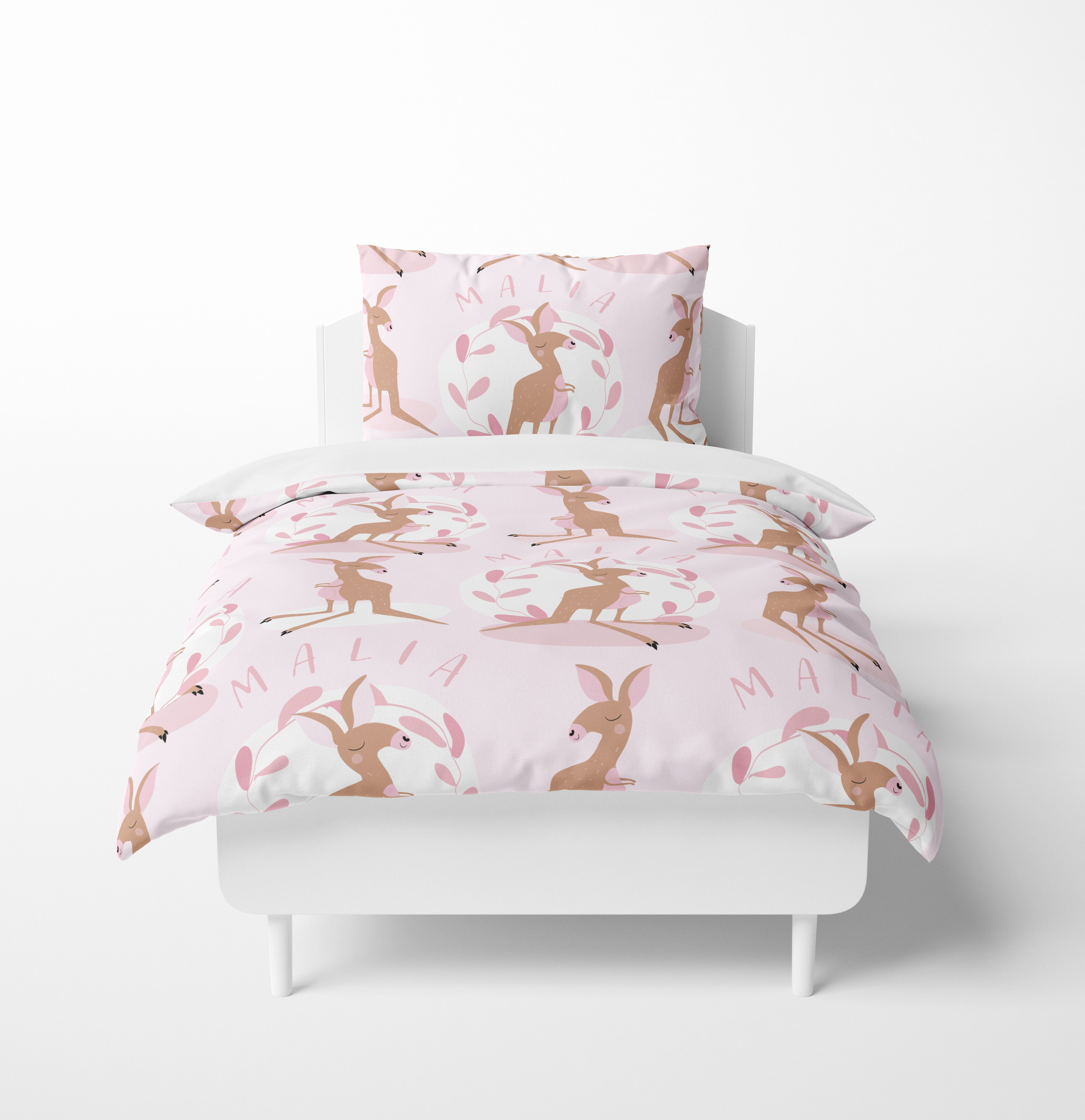 PINK KANGAROO BEDDING – ahorsecalledapples